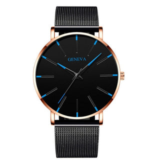 2020 Minimalist Men's Fashion Ultra Thin Watches Simple Men Business S ...